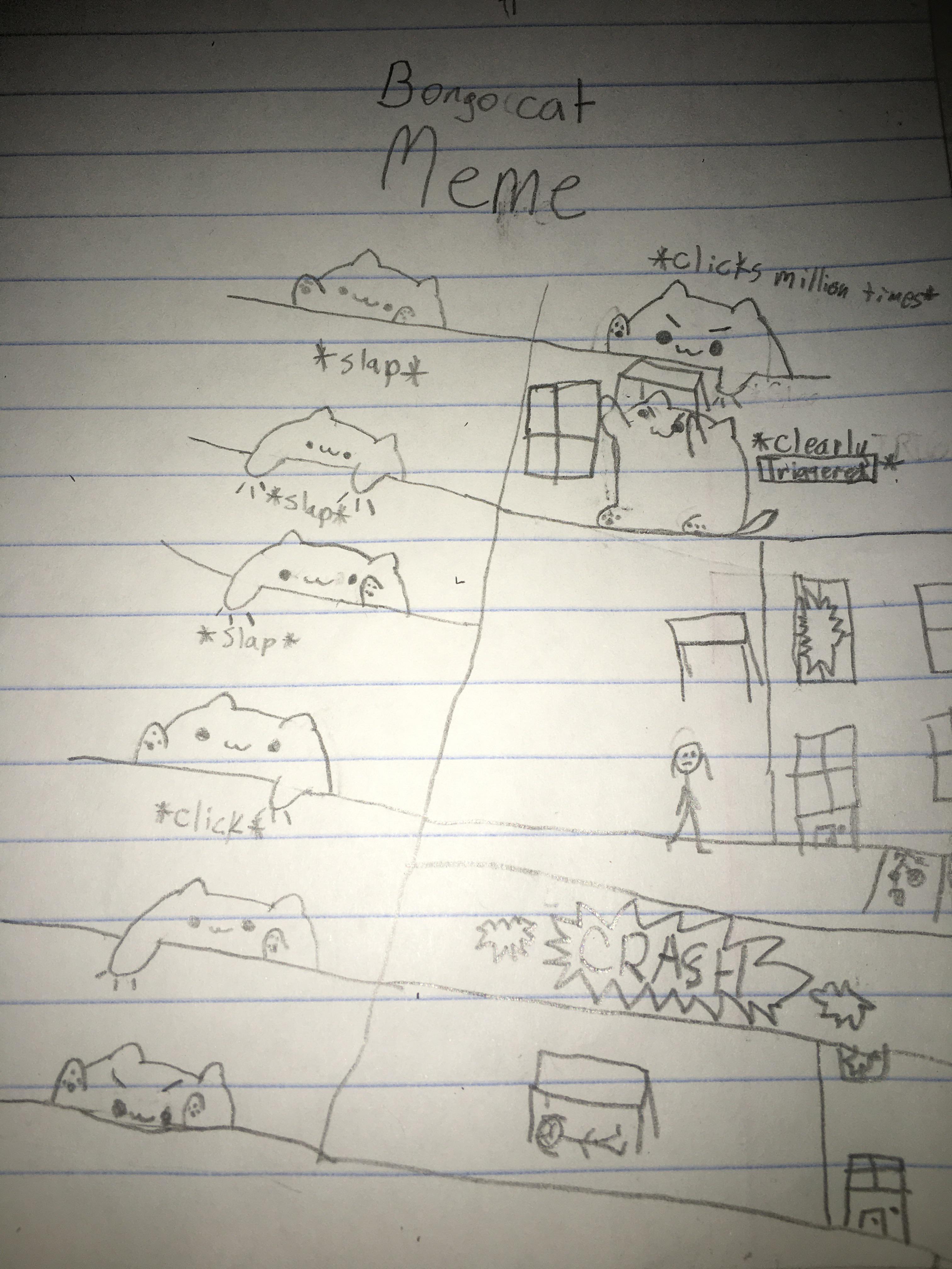 Bongo cat meme;) | Scrolller