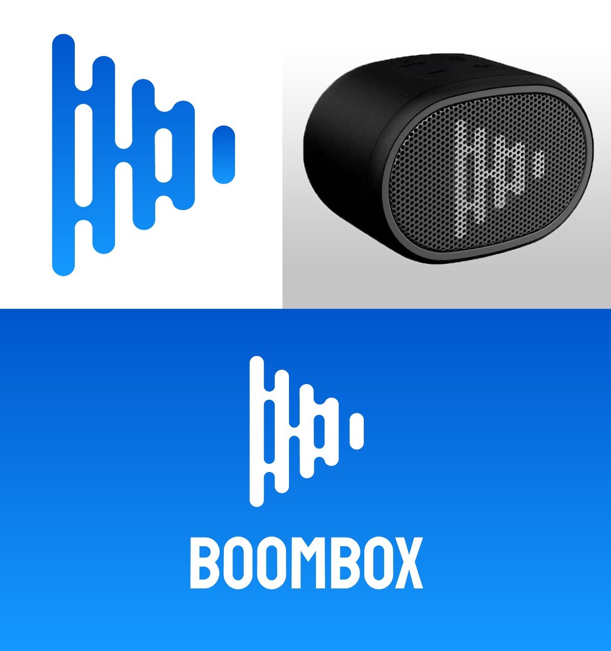 Boombox audio Logo design. | Scrolller