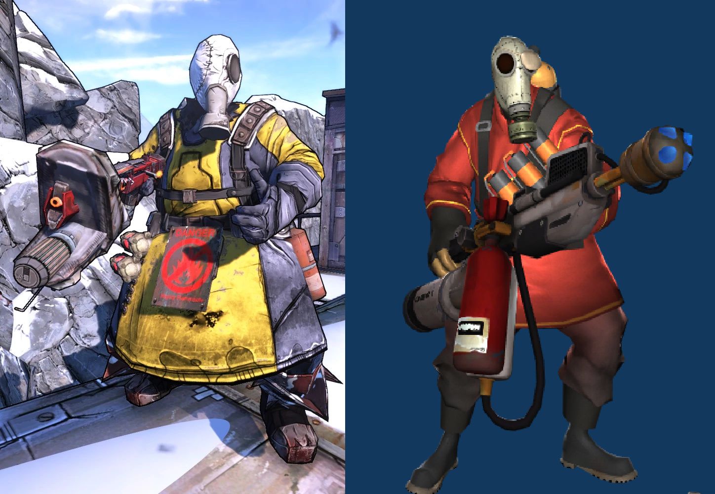 Borderlands 2 Nomad Pyro | Scrolller