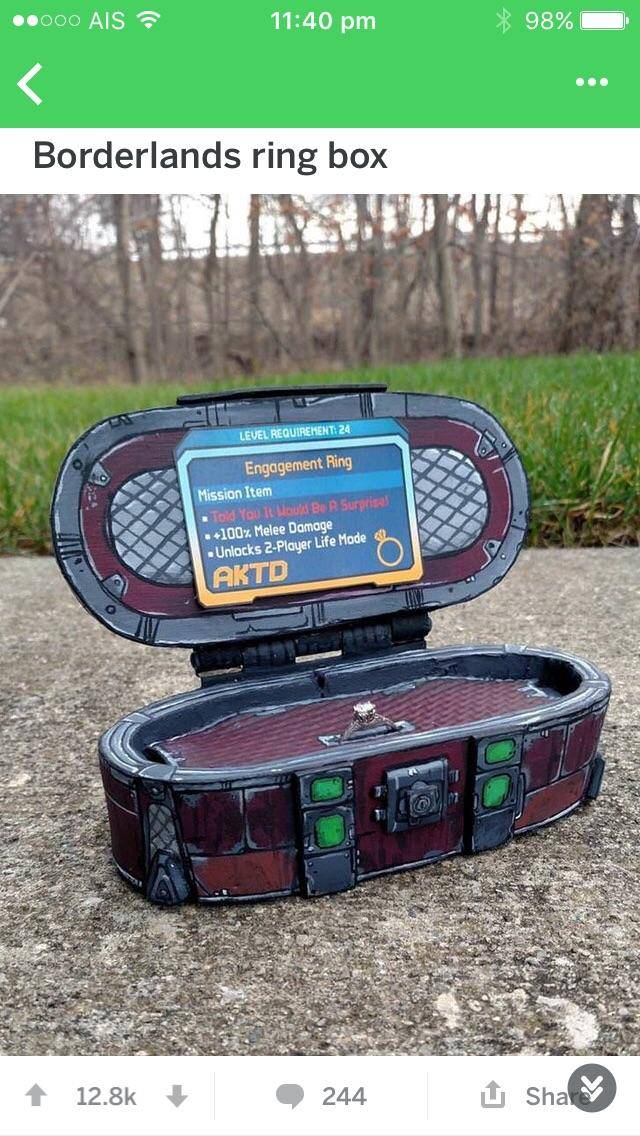 Borderlands ring box | Scrolller