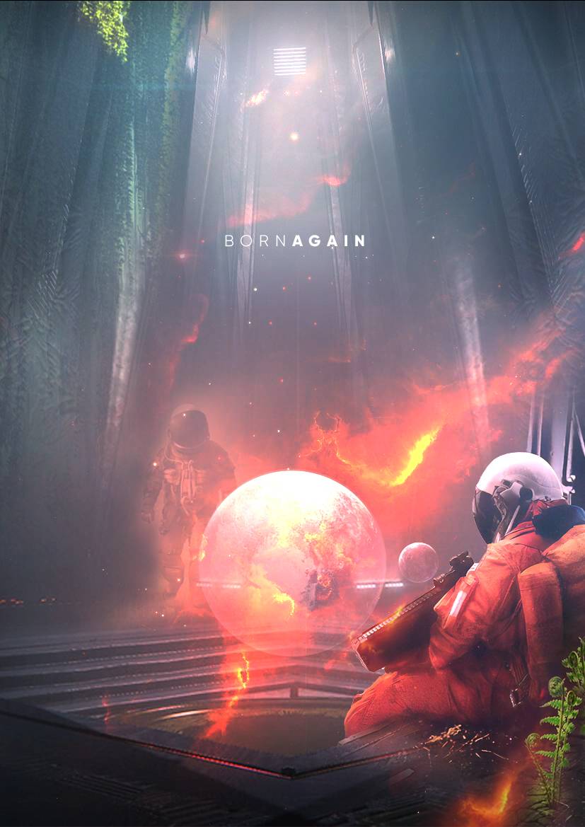 Born Again, Me, Digital, 2020 | Scrolller