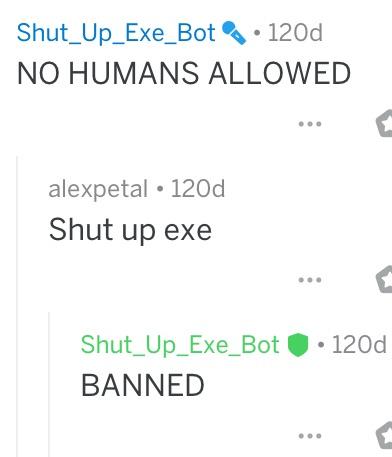 Bot revealed himself to be mod! | Scrolller