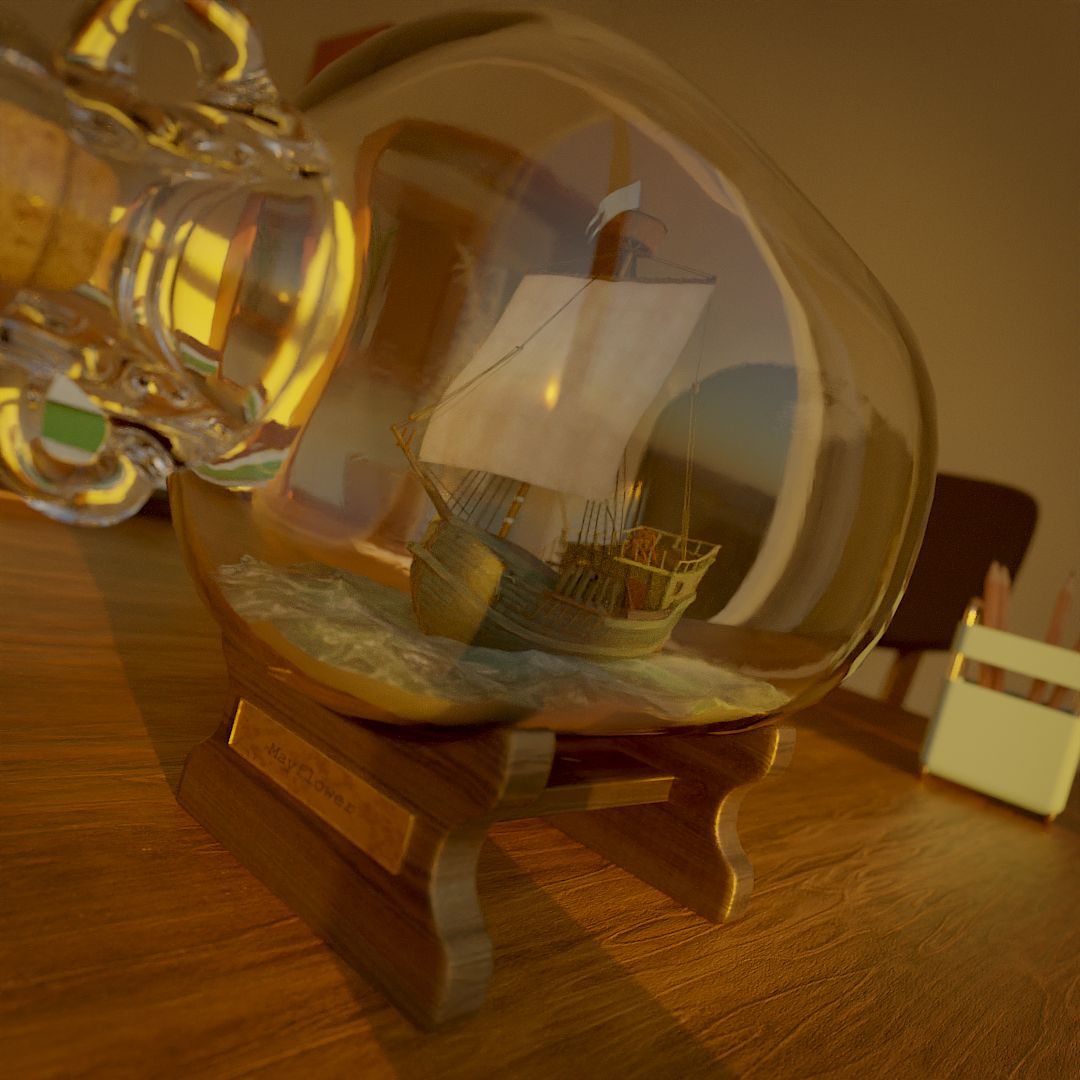 Bottle Ship | Scrolller