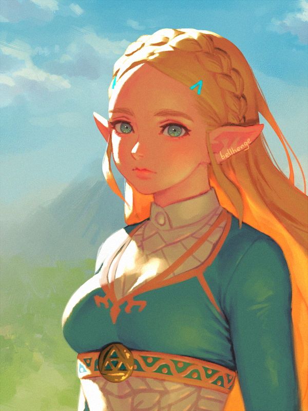 BotW Zelda by bellhenge | Scrolller