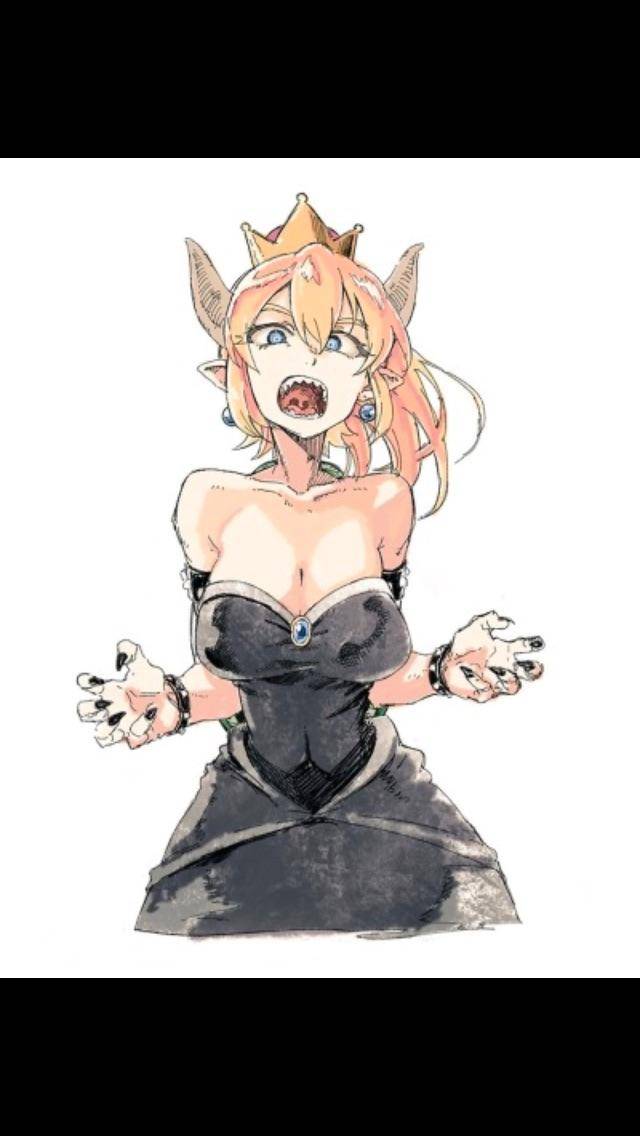 Bowsette illustration by Author of Dagashi Kashi Kotoyama | Scrolller
