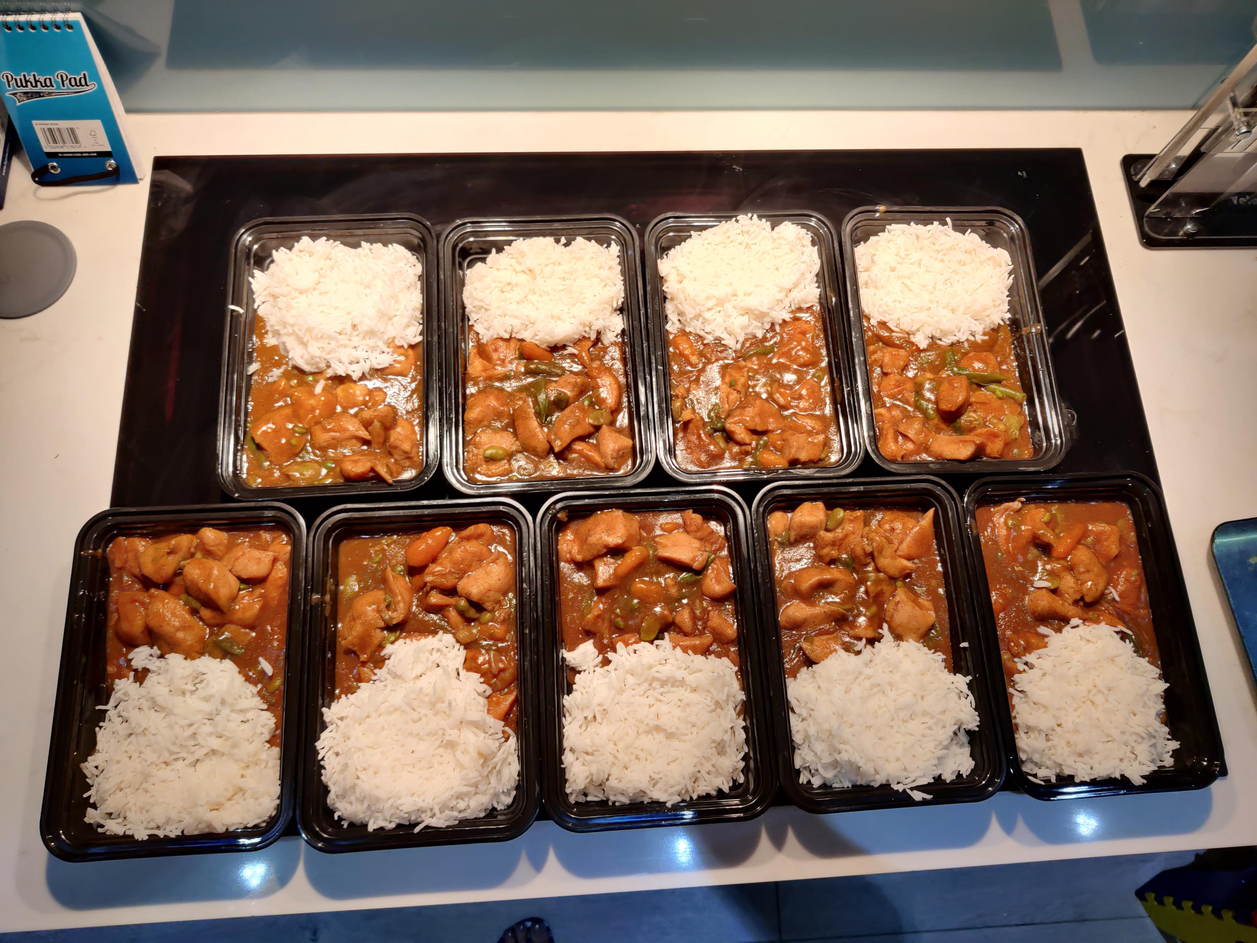 Boyfriend and I meal prepped together for the first time! Nearly killed ...