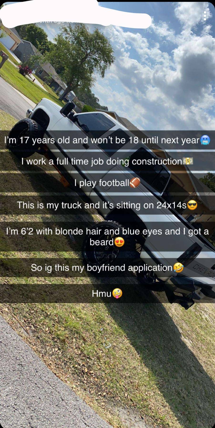 Boyfriend application | Scrolller