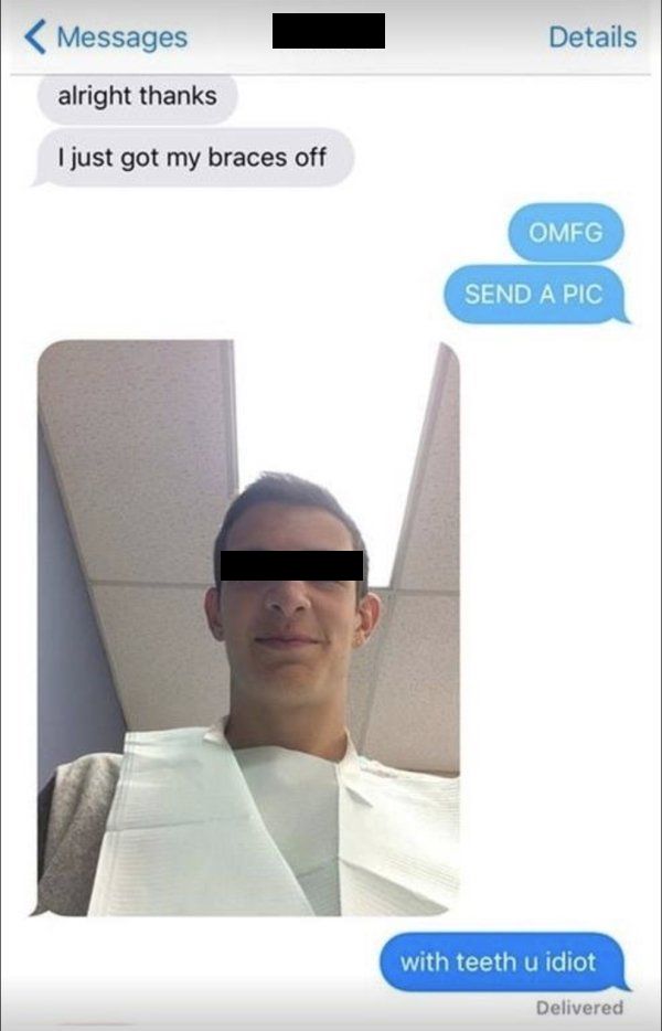 Brag About Losing Braces Dont Show Teeth Scrolller