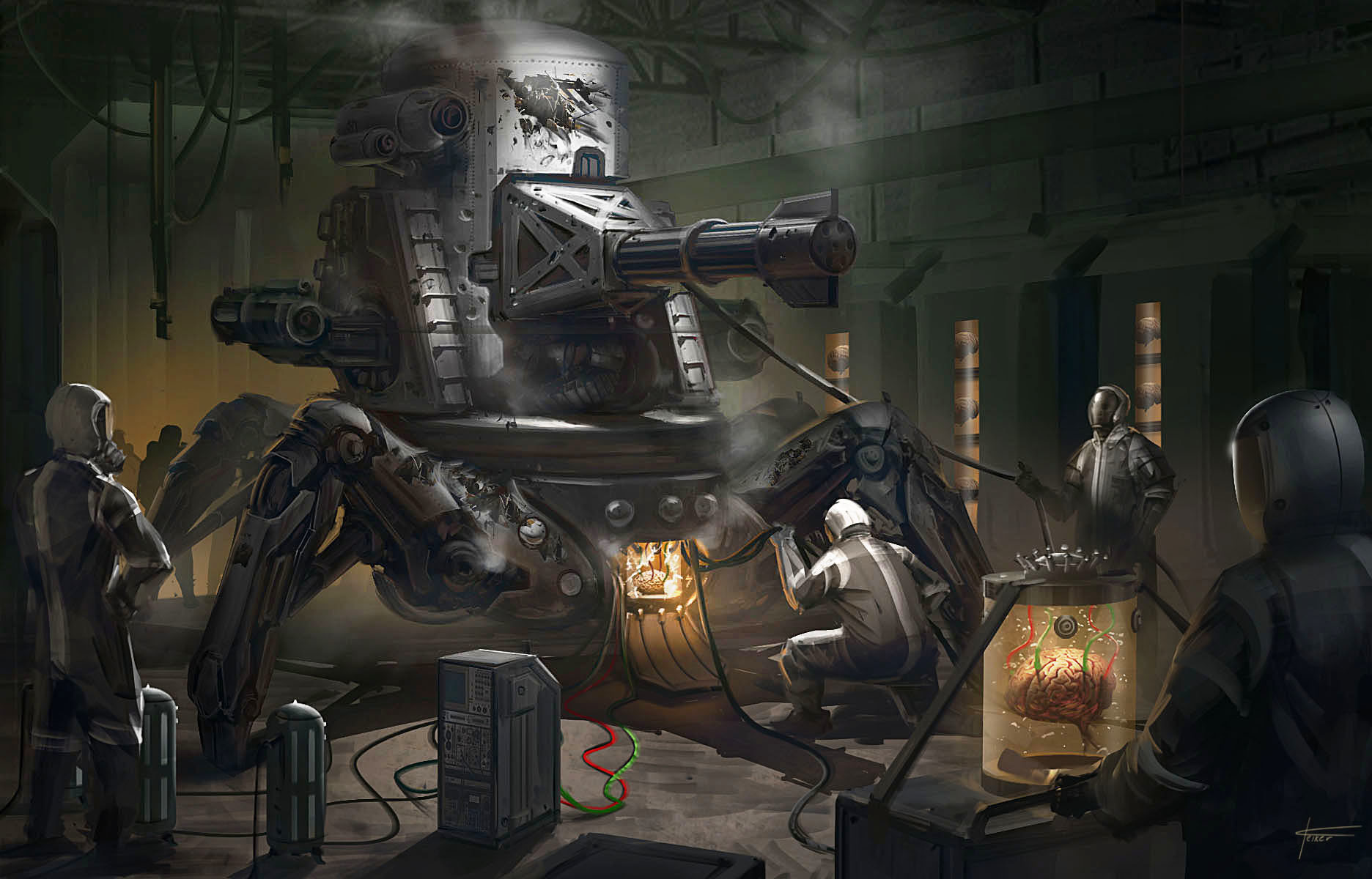 Brain Damage by Clinton Felker | Scrolller