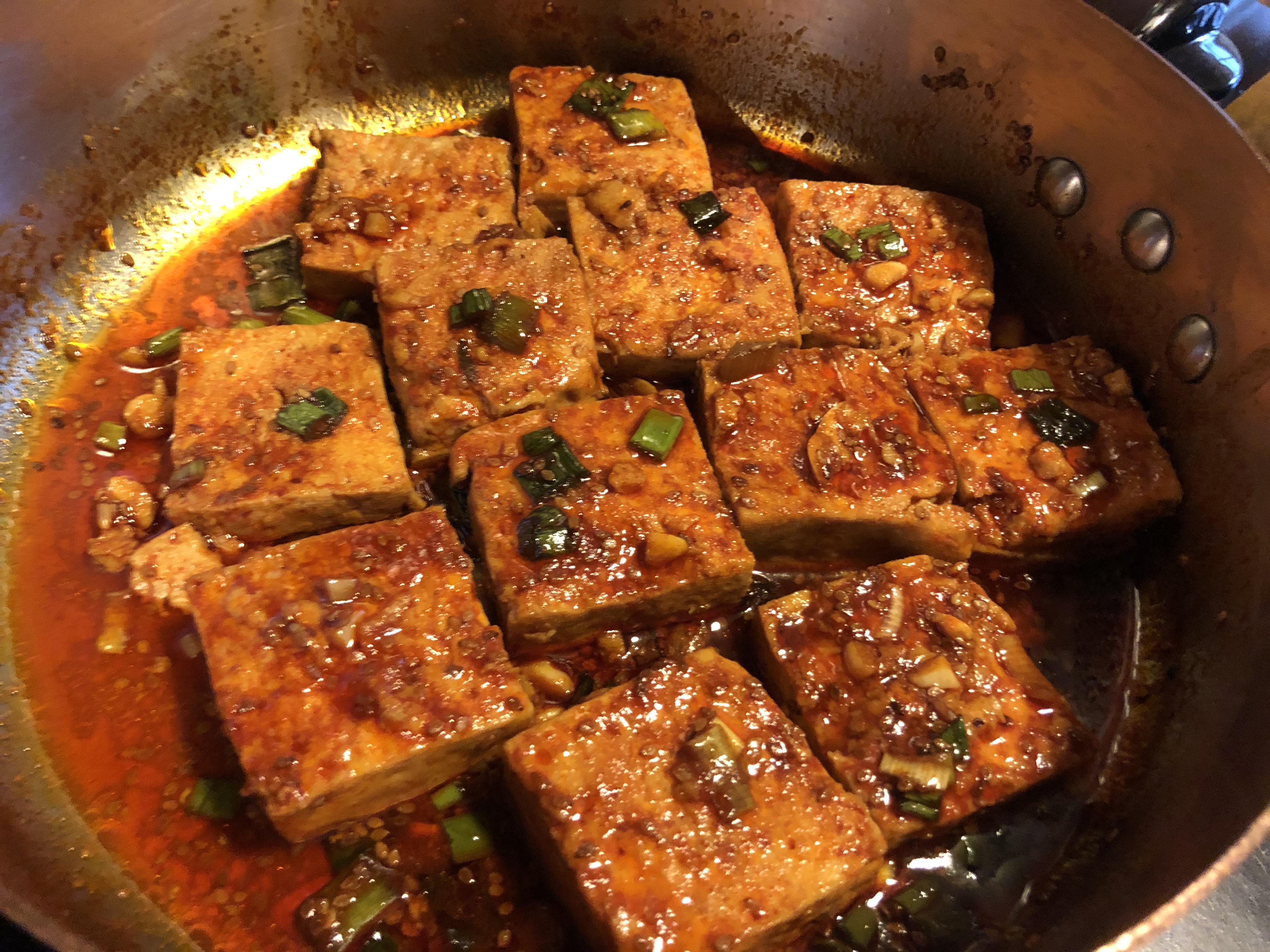 braised spicy tofu 😋 good anytime | Scrolller