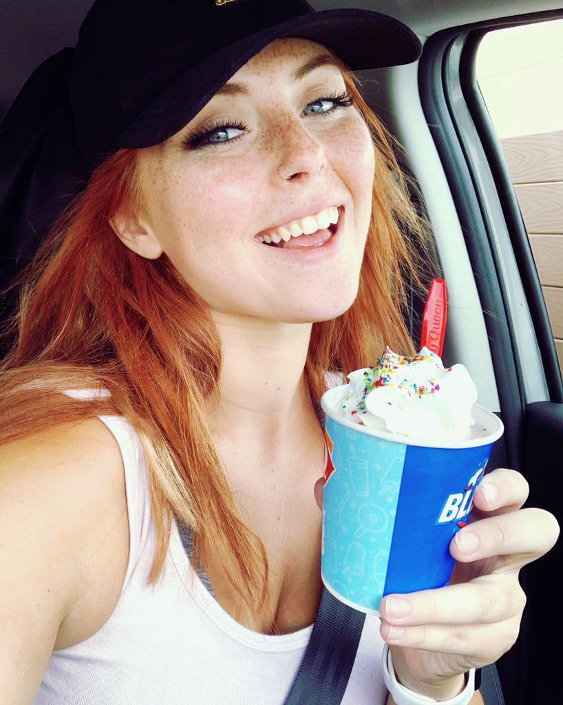 Brandi Lauren enjoying a treat | Scrolller