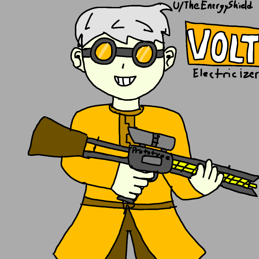 BRAWLER IDEA/CONCEPT: Volt "Volt is a Scientist who loves building weapons. He use his ...