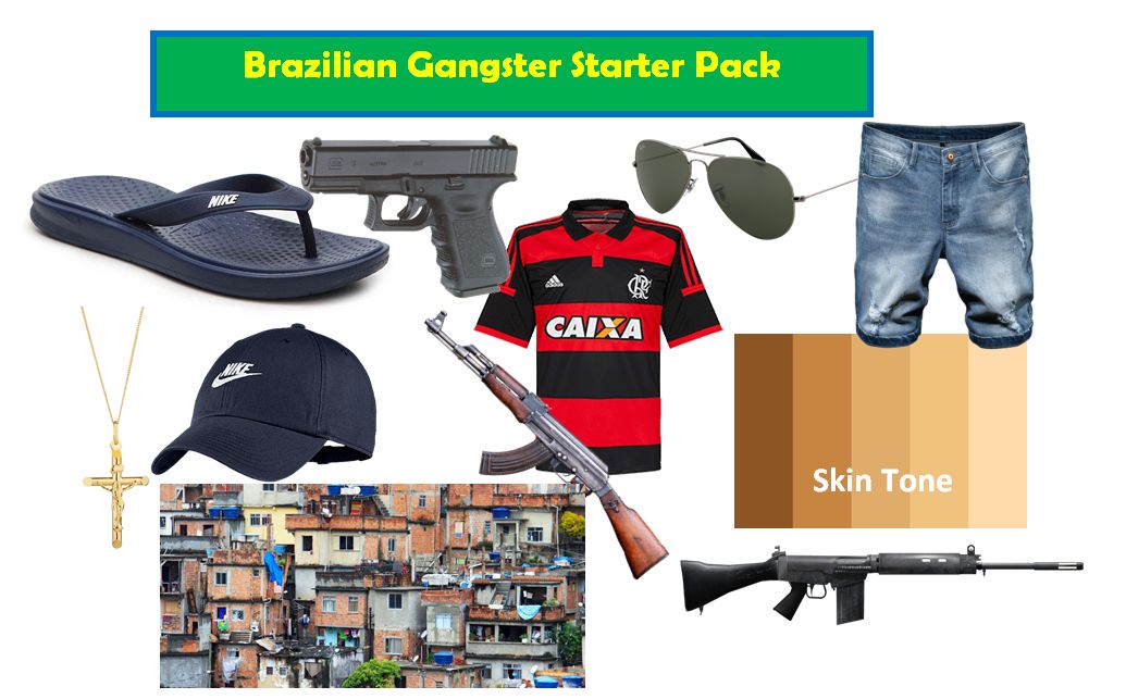 Brazilian Gangster Starter Pack | Scrolller