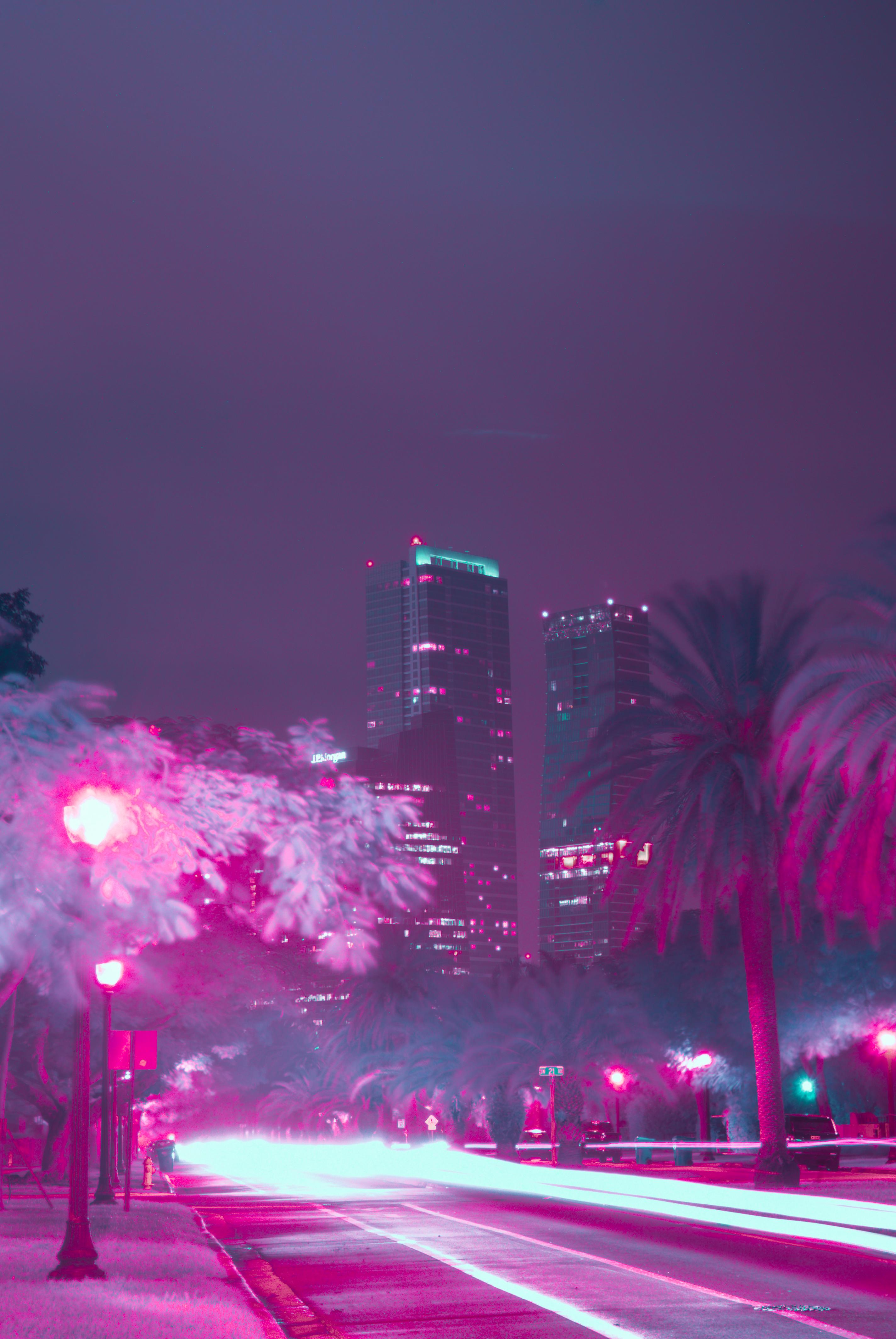 brickell miami nightscape on ir | Scrolller