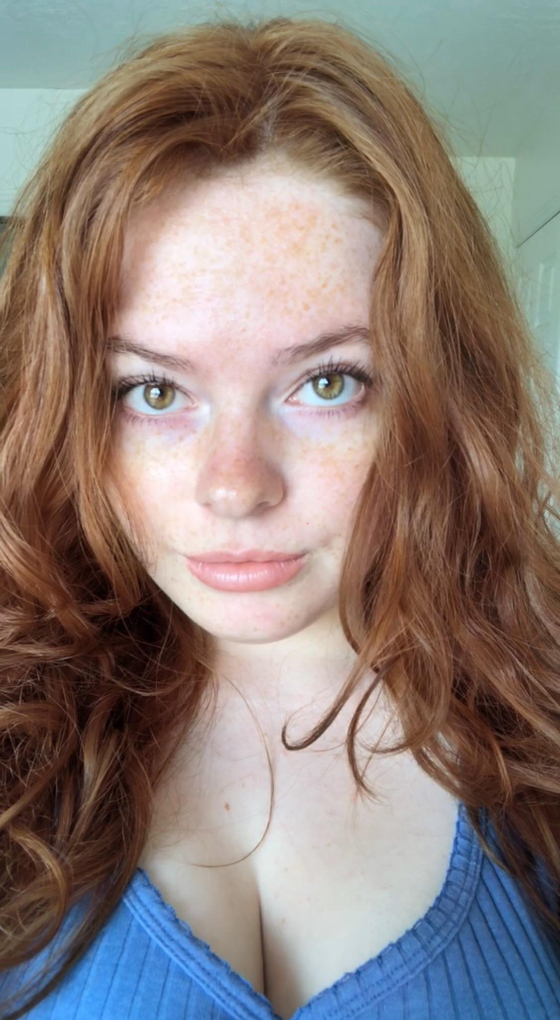 Bright eyed and freckled face :) | Scrolller