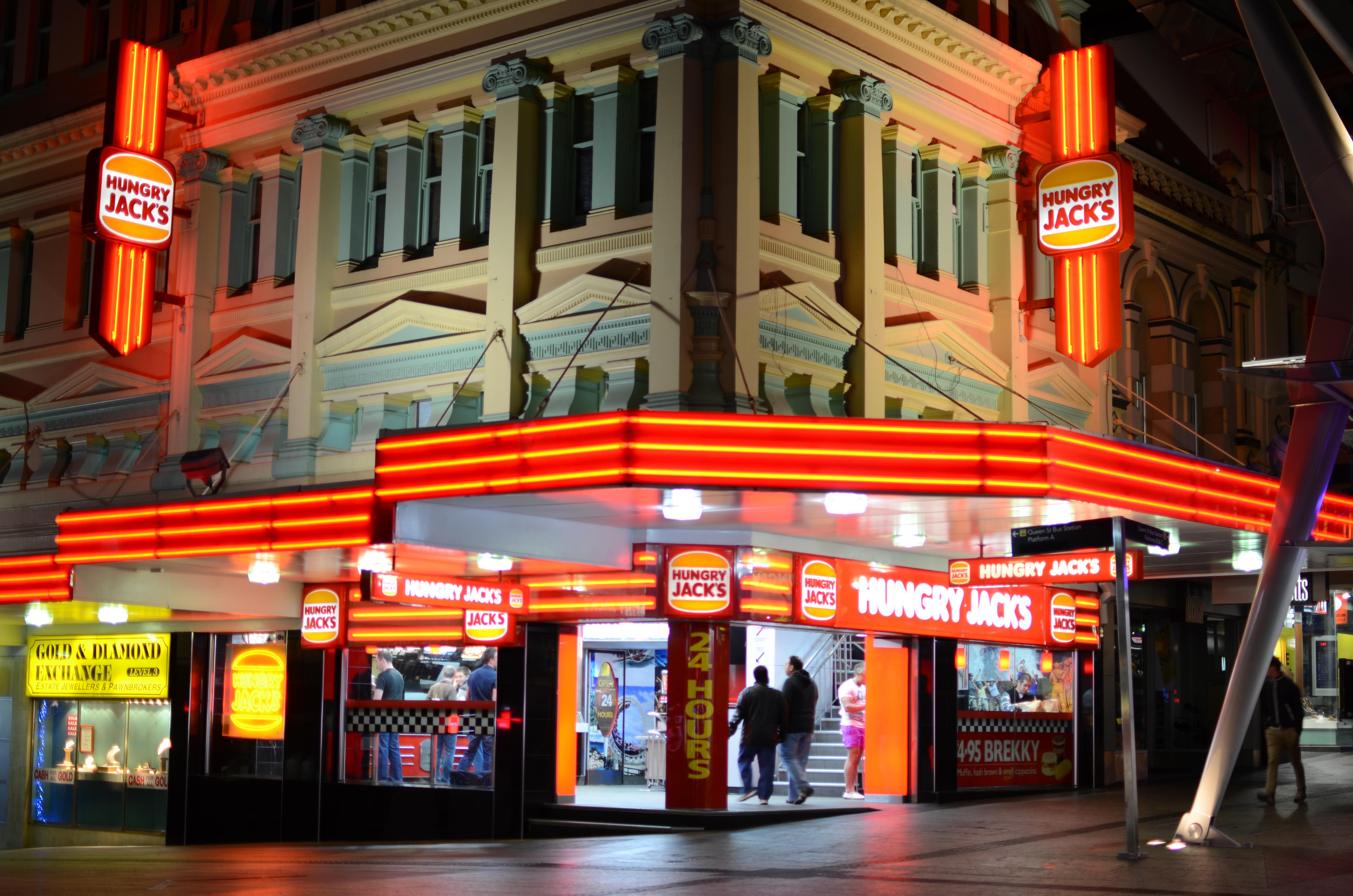 Brisbane's de facto rendezvous point - circa 2012 taken at midnight by me. | Scrolller