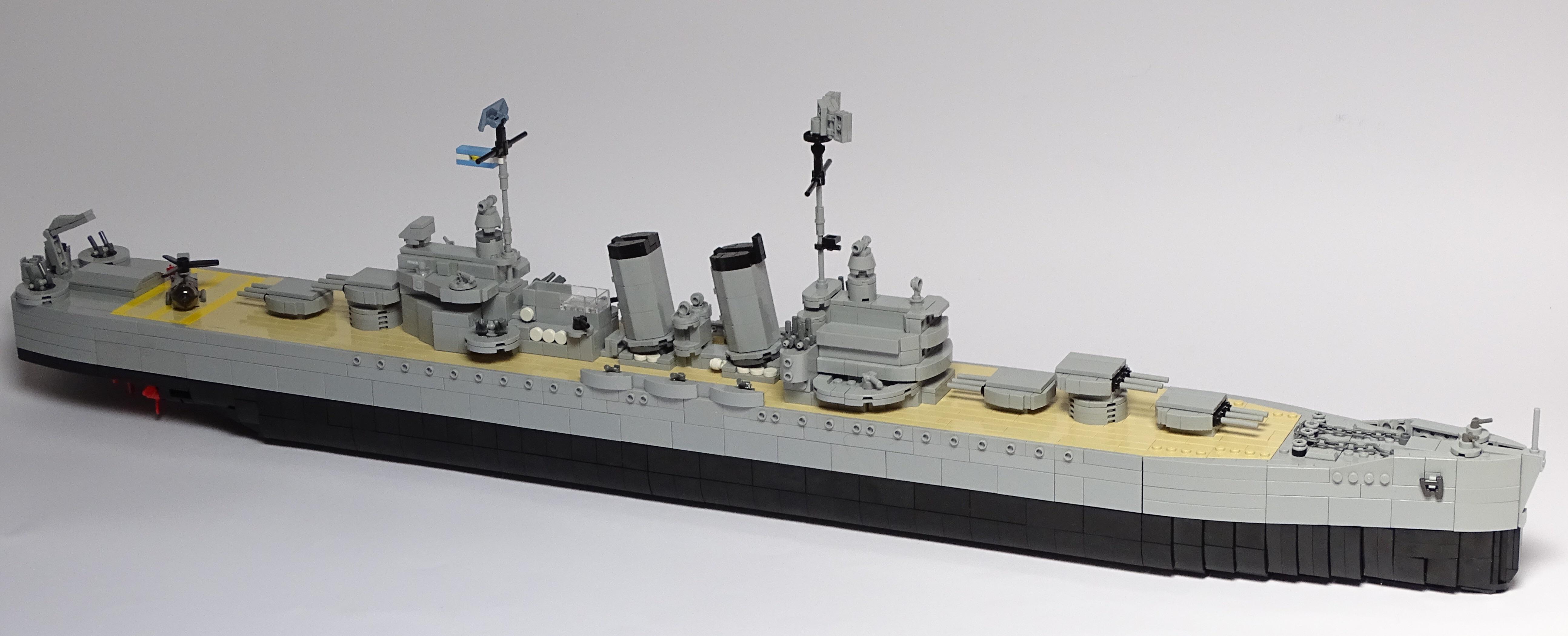 Brooklyn-class Cruiser USS Phoenix / ARA Belgrano 1:200 scale | Scrolller