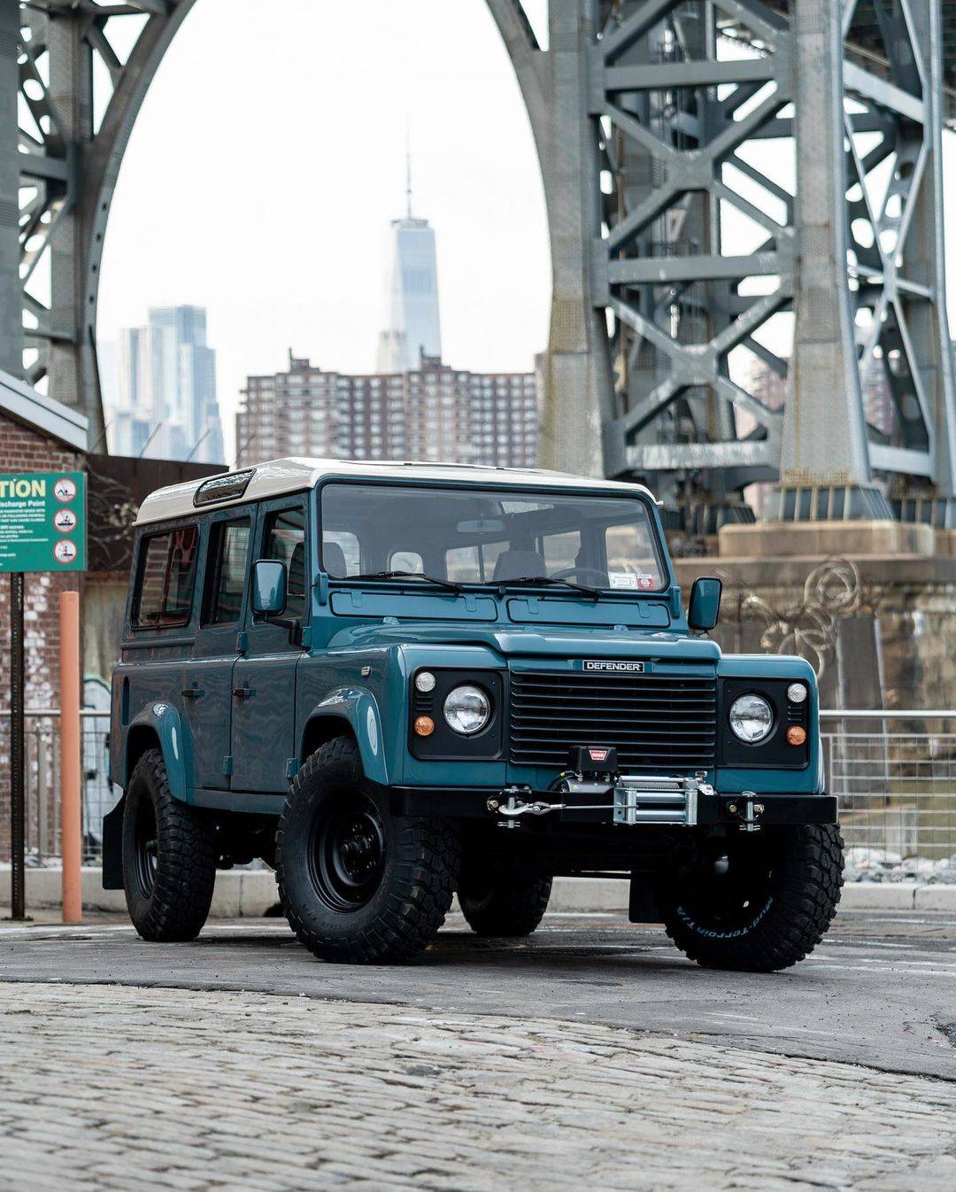 Brooklyn Coachworks built Landover defender 110. | Scrolller