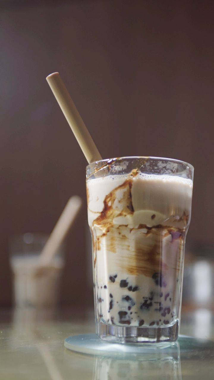 brown sugar soy milk tea boba from scratch :) | Scrolller