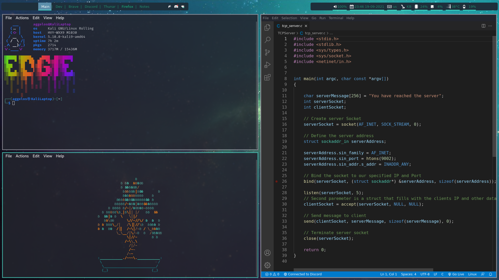 [BSPWM] First try at ricing, with the colors of Viego. | Scrolller