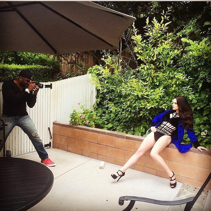 BTS on a shoot | Scrolller