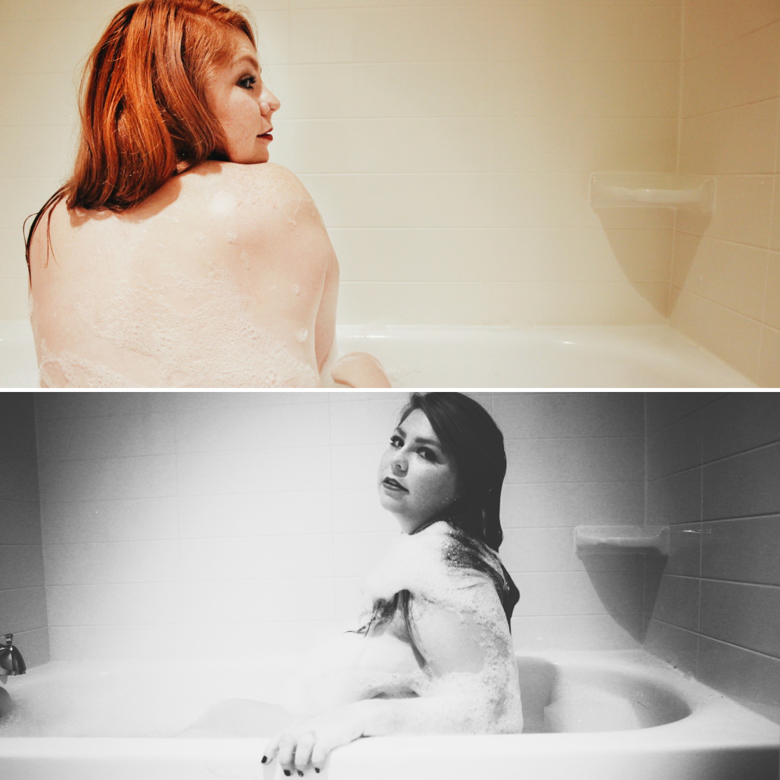 Bubble bath (model is OP) | Scrolller