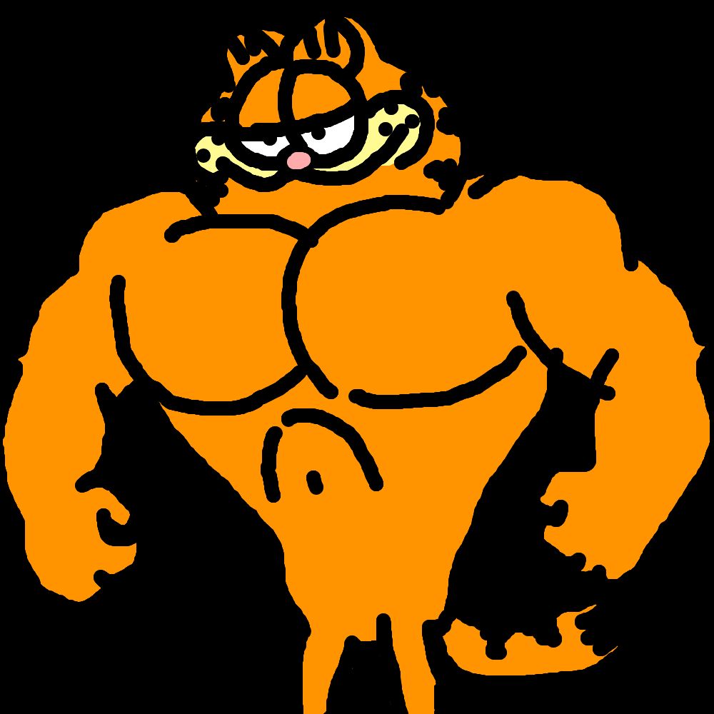 buff garfield | Scrolller