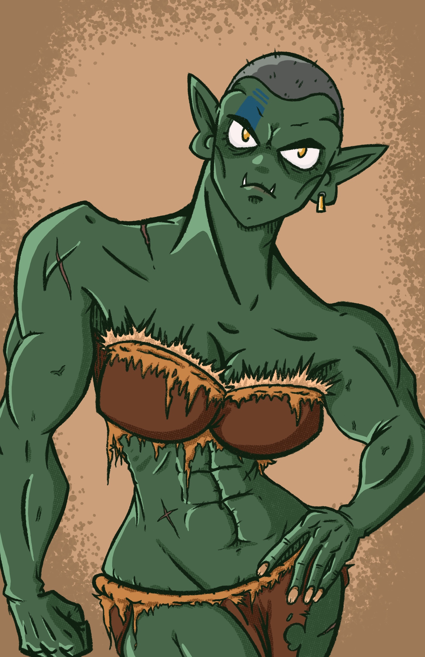 Buff Orc Female | Scrolller