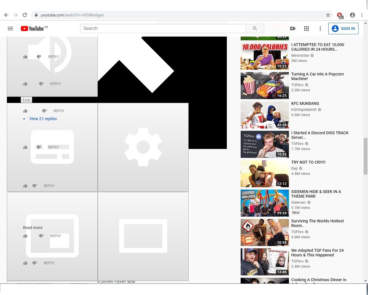 [Bug] Weird glitch | Scrolller