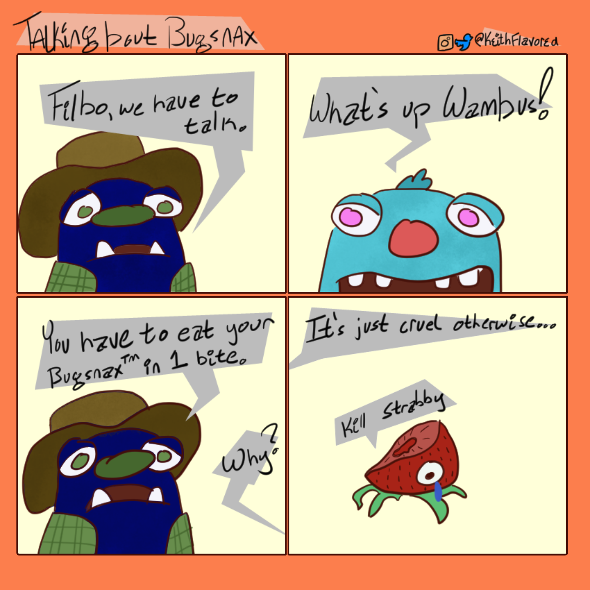 Bugsnax etiquette [OC] | Scrolller