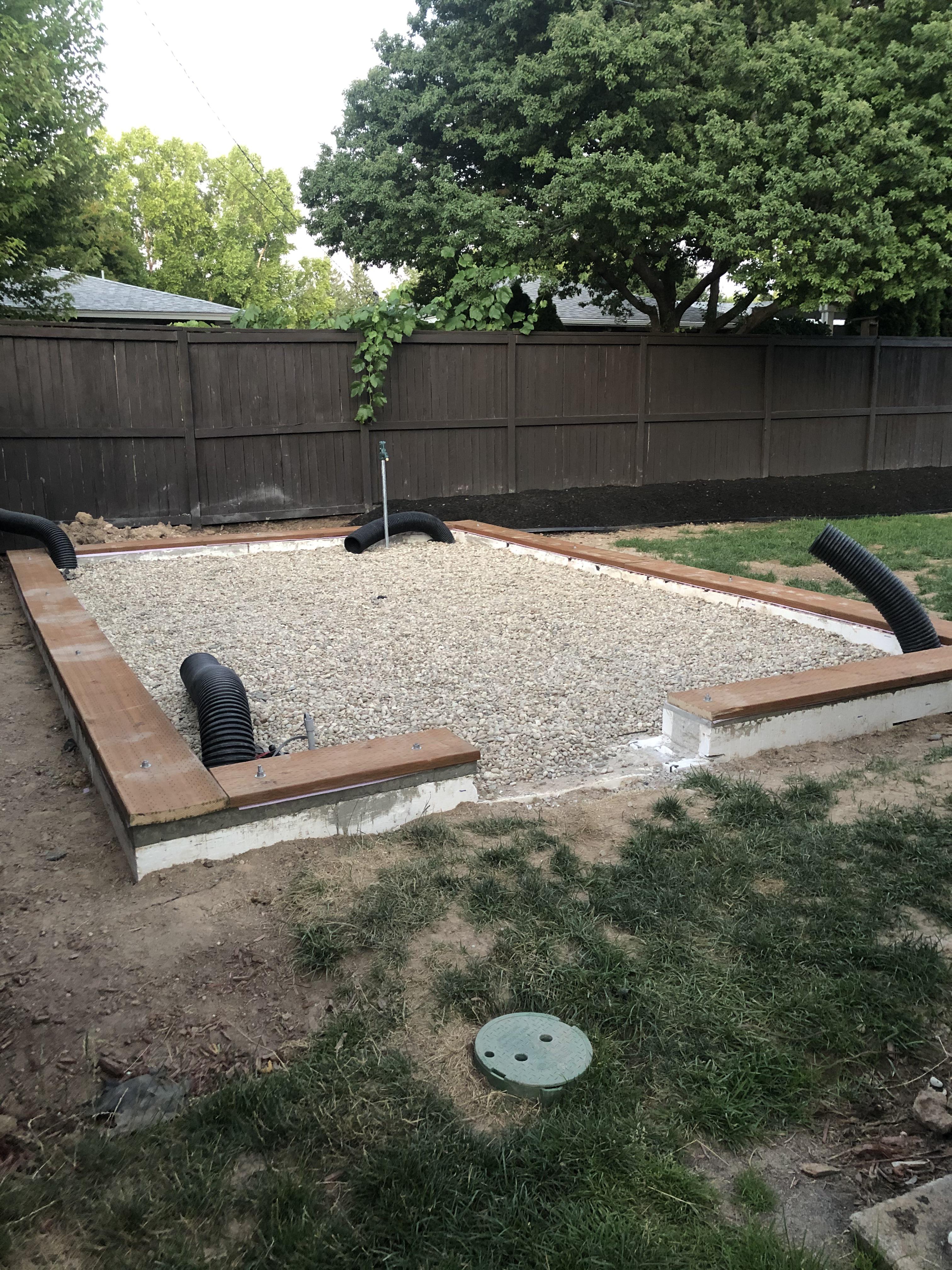 Building a year round solar greenhouse... got the sill plate on today. Start framing this week ...