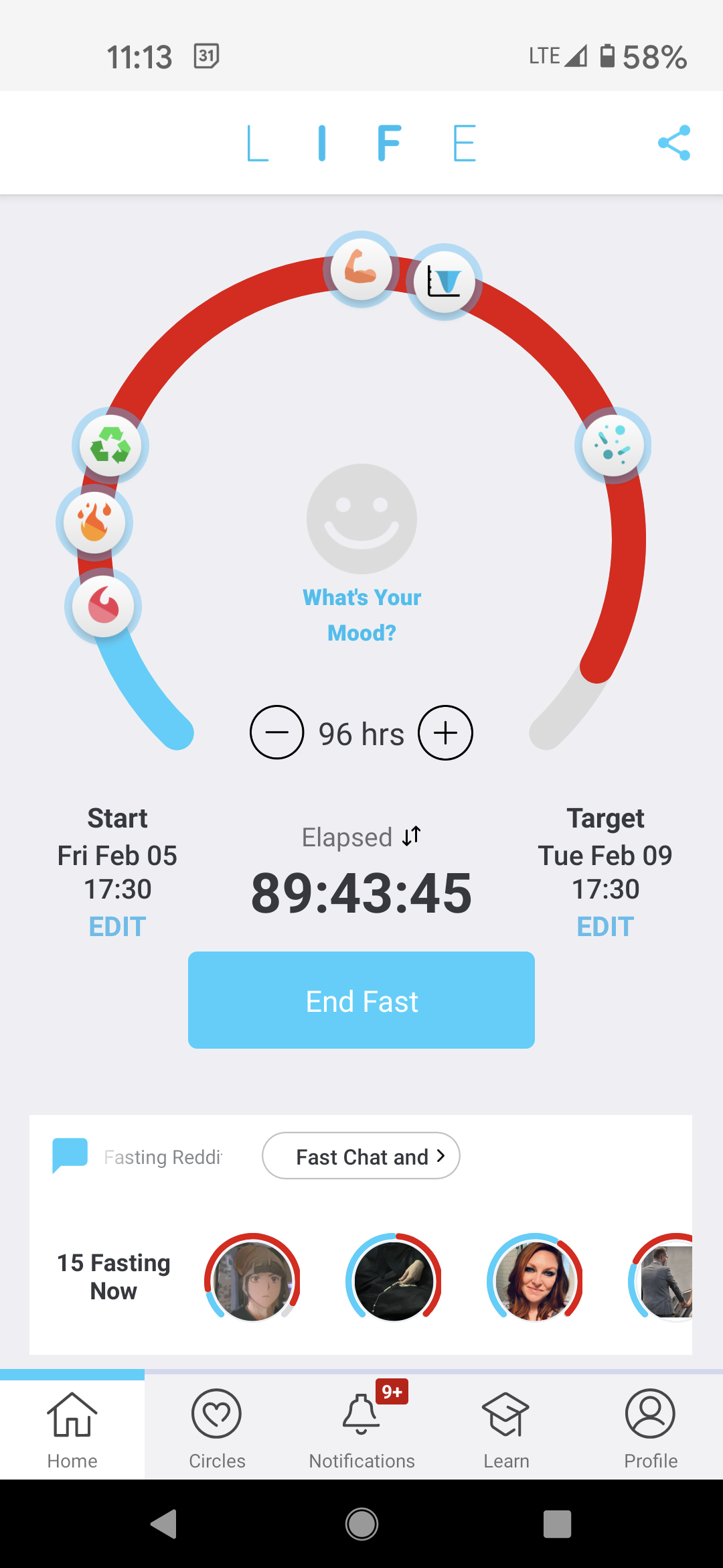 bumped it up to 96, thinking about going to 112 | Scrolller