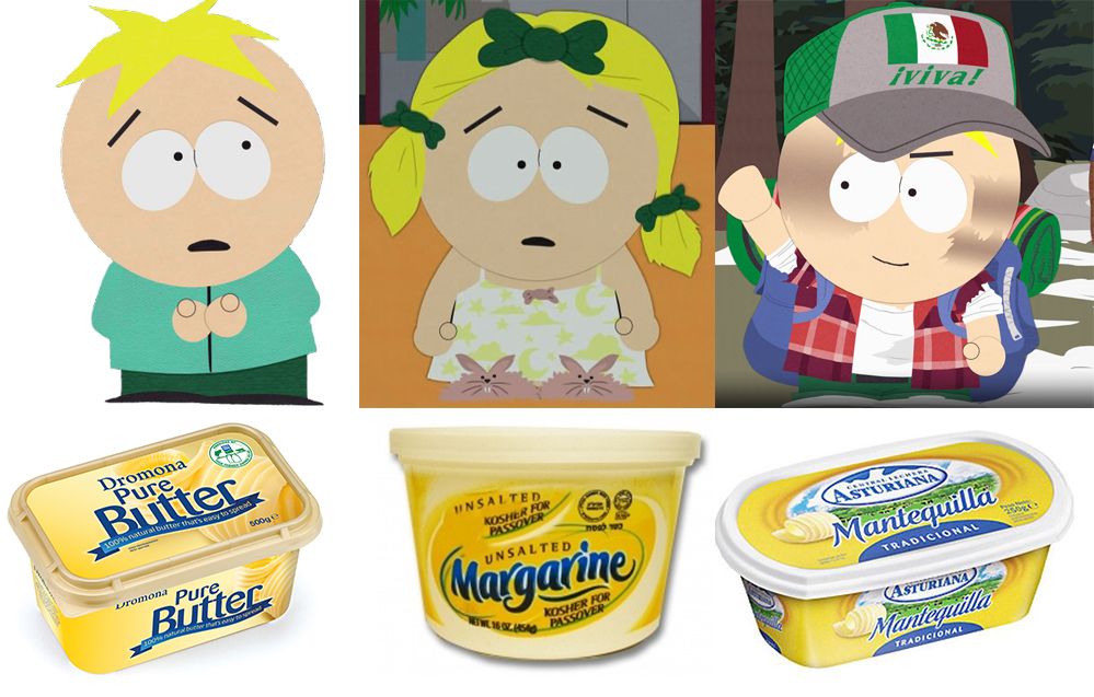 Butters' evolution | Scrolller