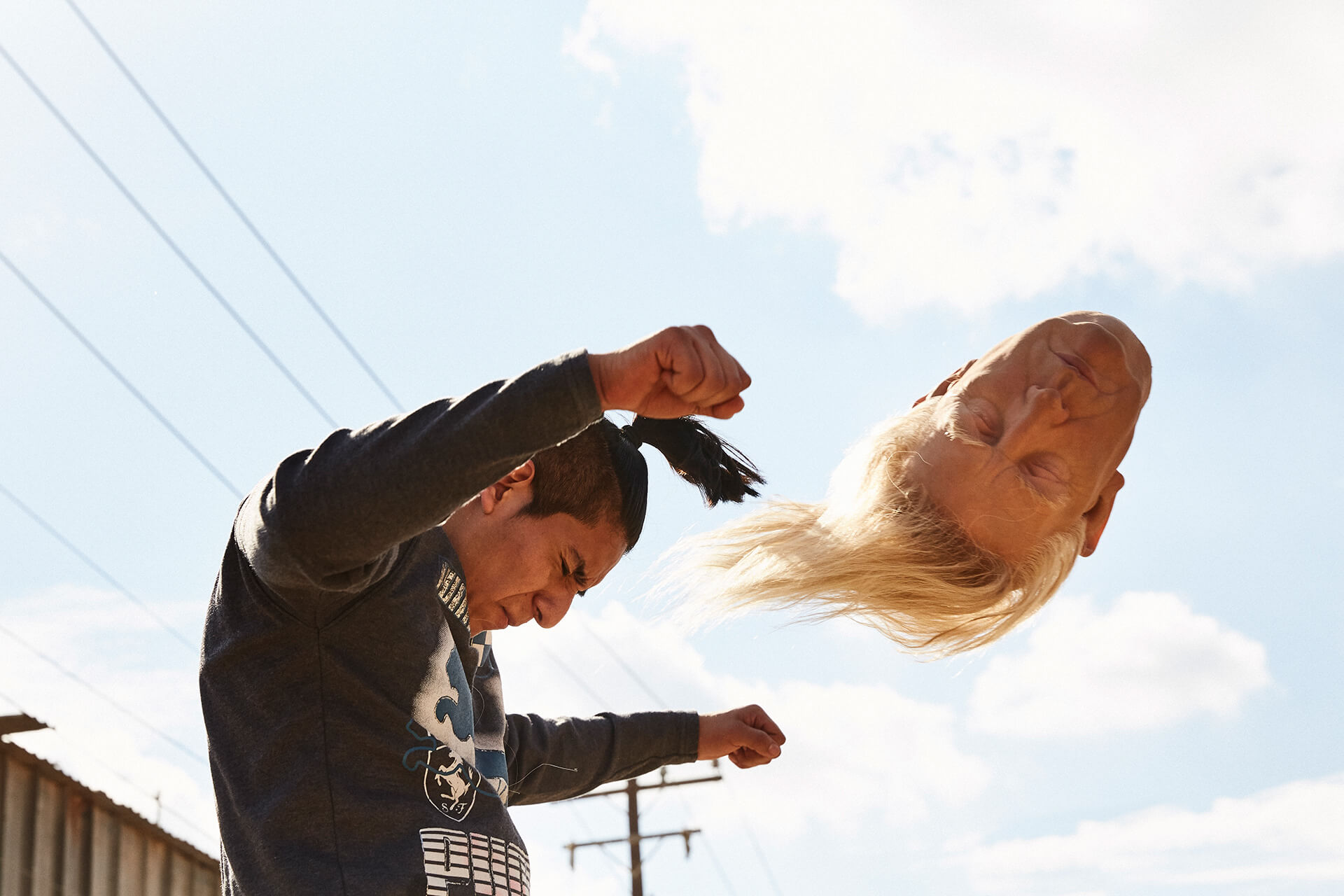 Butting Heads with the Emperor, Performance art by INDECLINE, 2016 | Scrolller