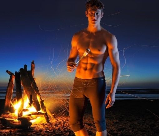 By the campfire (X-Post /r/gayeyebleach) | Scrolller