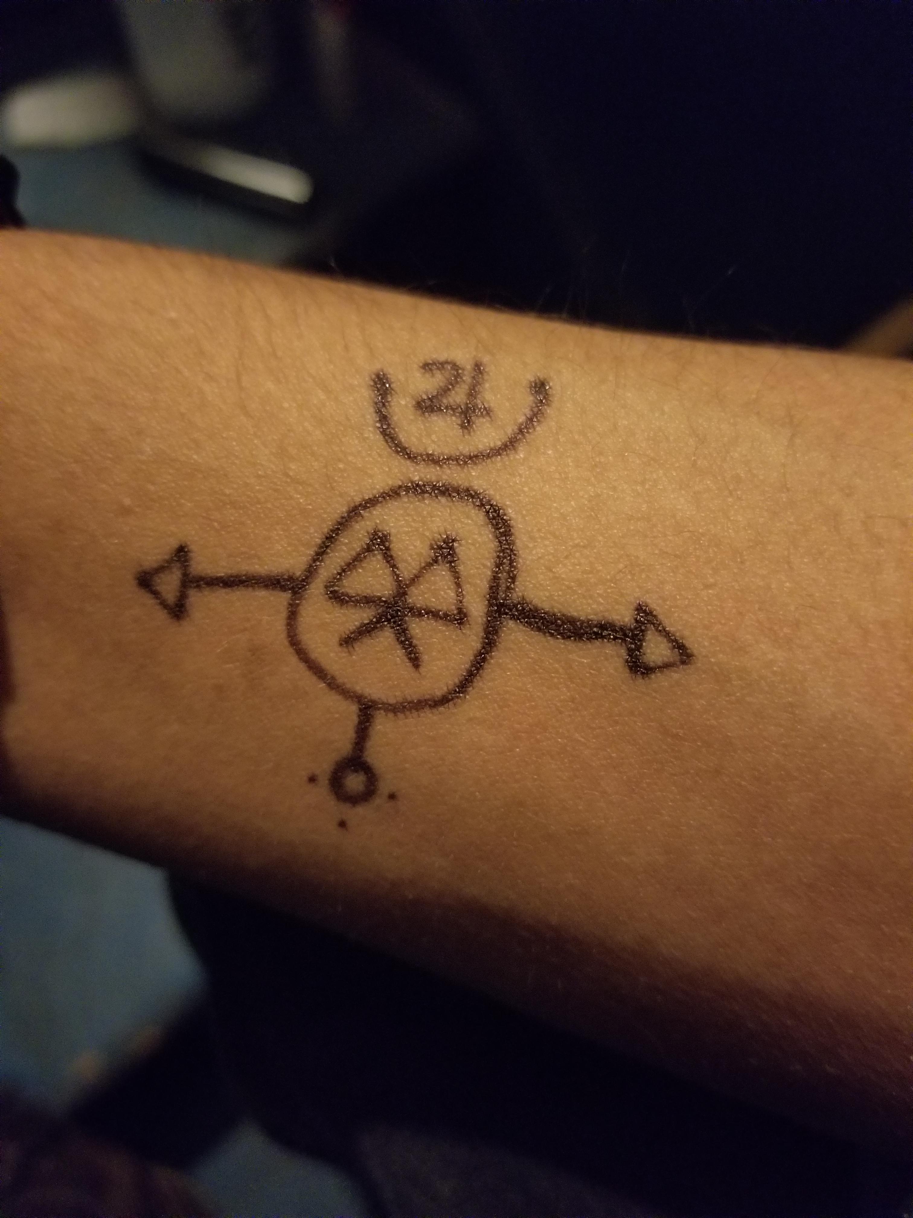 Calling upon a guide sigil I created | Scrolller