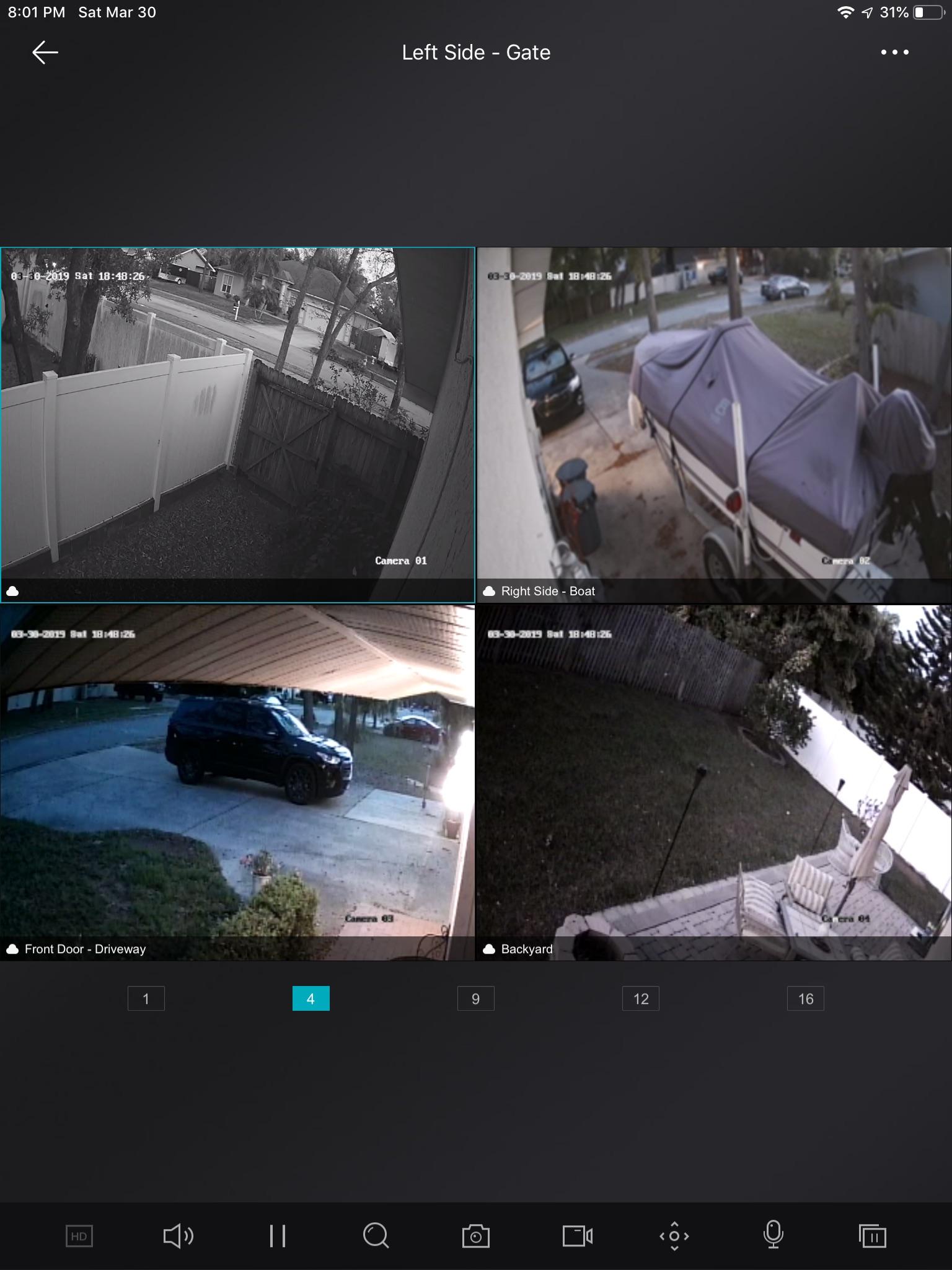 Camera #1 lost color out of nowhere. Works perfectly fine. But now without color. Any ideas why ...