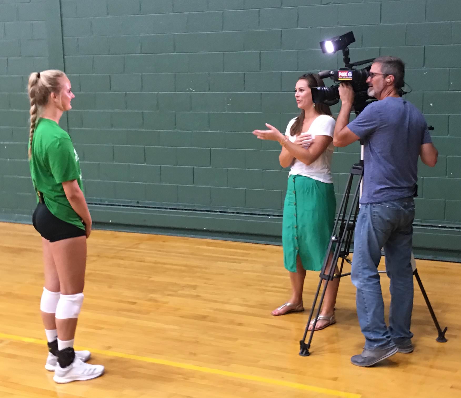 Cameraman really enjoying his work | Scrolller