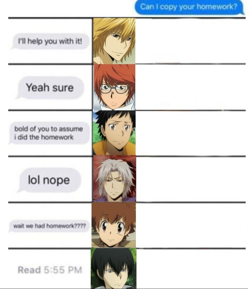 Can i copy your homework? | Scrolller