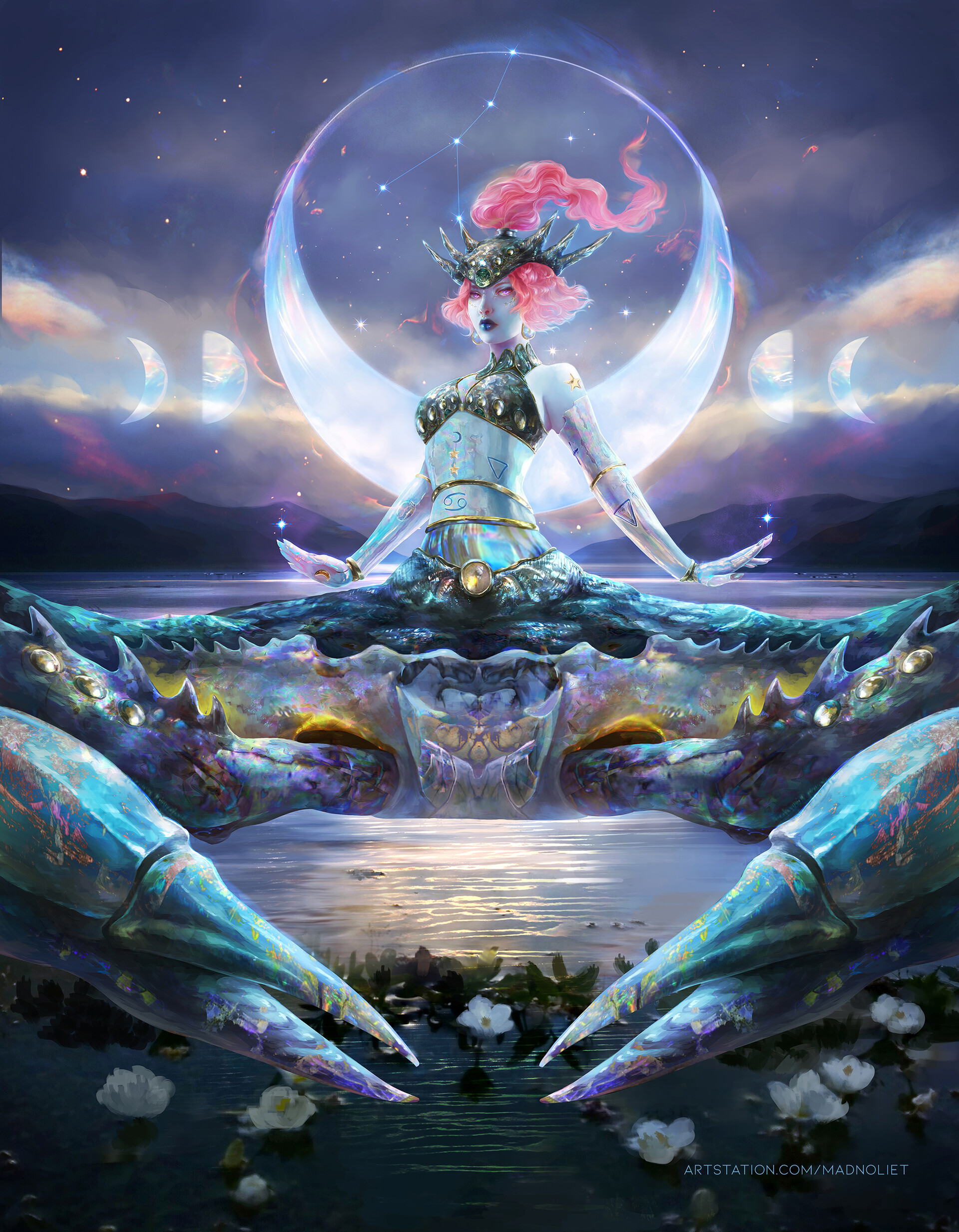 Cancer by Madeline Boni x Madnoliet | Scrolller