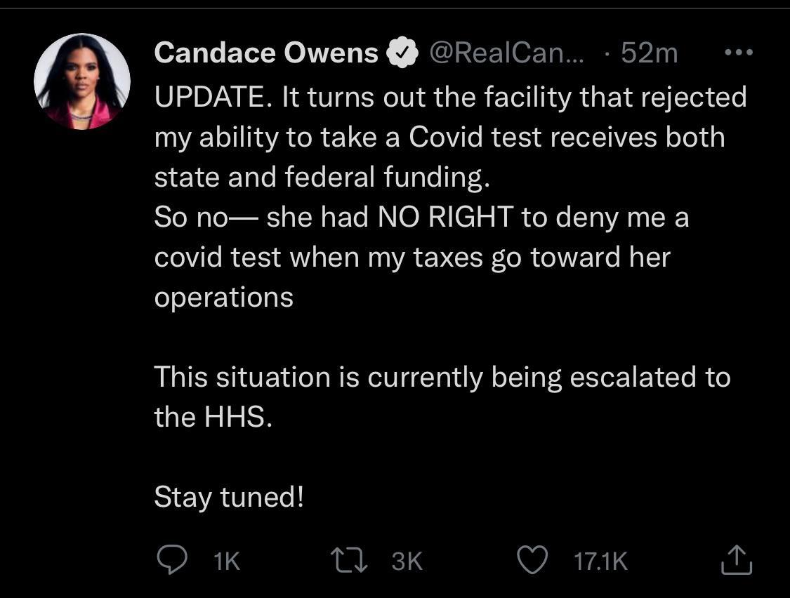 Candace Owens goes full-Karen mode | Scrolller