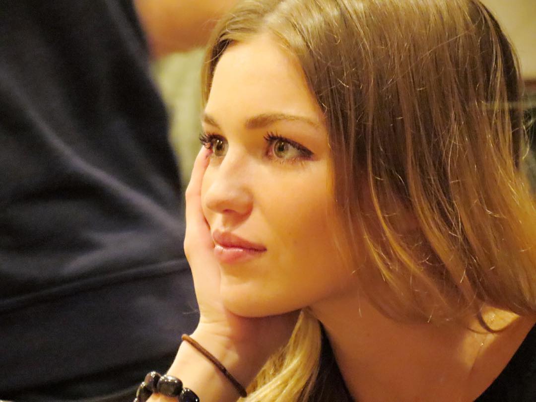 " Candid shot at a family dinner. " | Scrolller