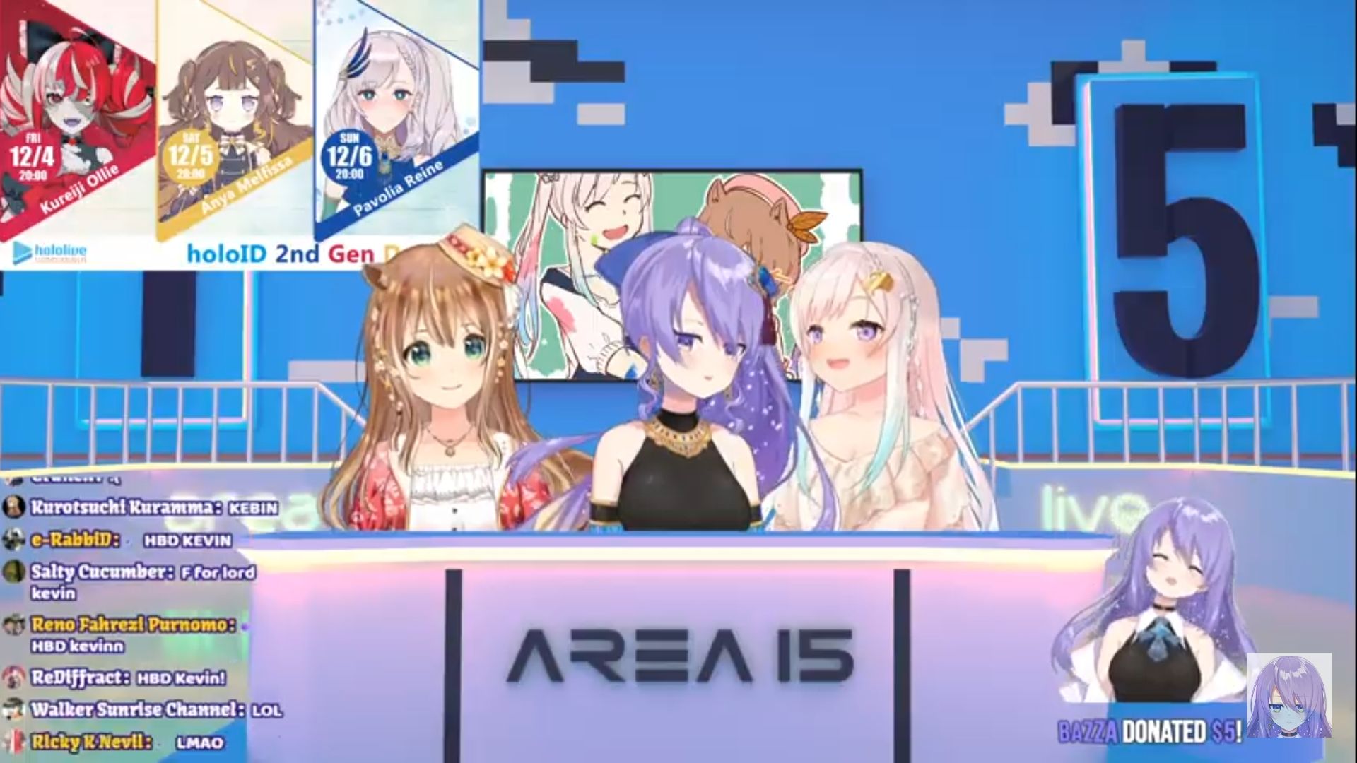 Can't believe they say happy birthday to THE Simp of HoloID. Sasuga Comedians. | Scrolller