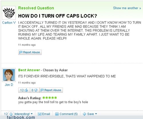 CAPS LOCK | Scrolller