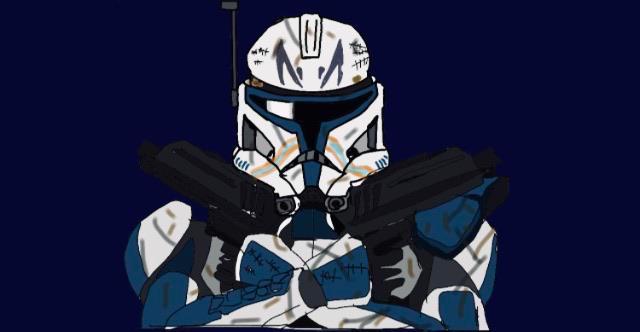 Captain rex with FlipaClip art | Scrolller