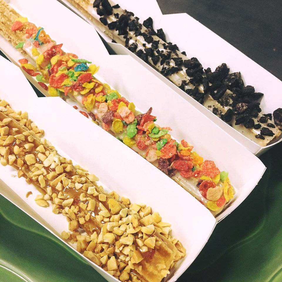 Caramel Apple, Fruity Pebble and Oreo Churros! | Scrolller