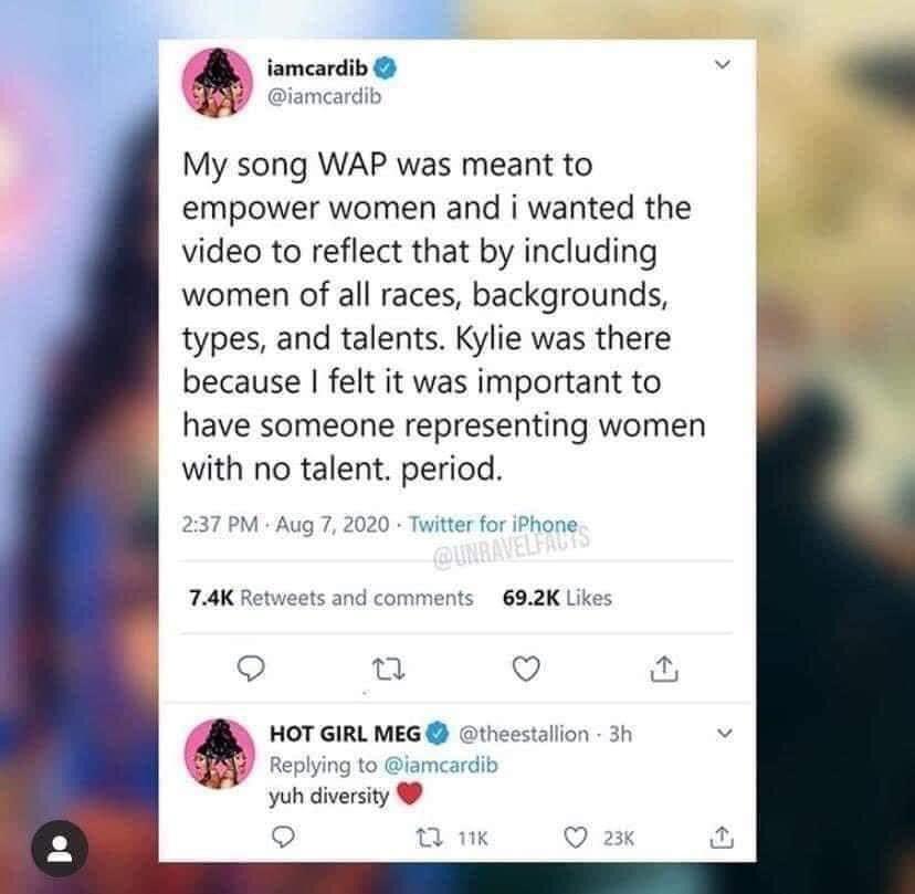 Cardi B speaks out on the WAP controversy | Scrolller