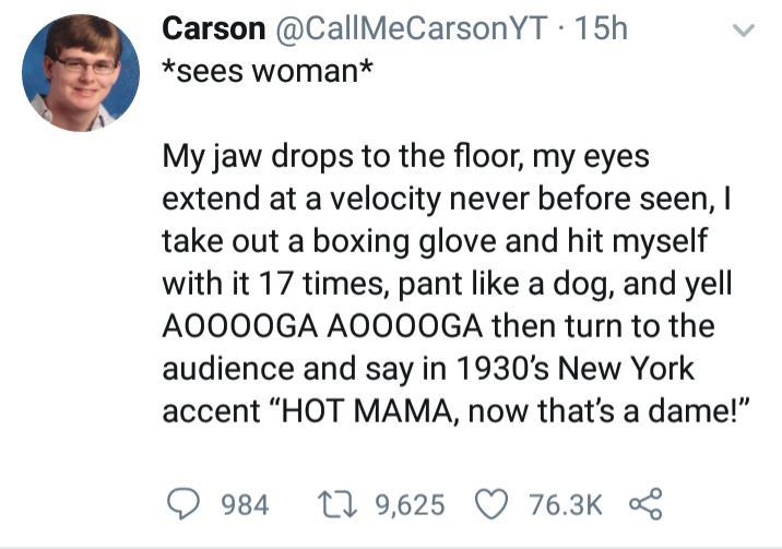 Carson at it again | Scrolller