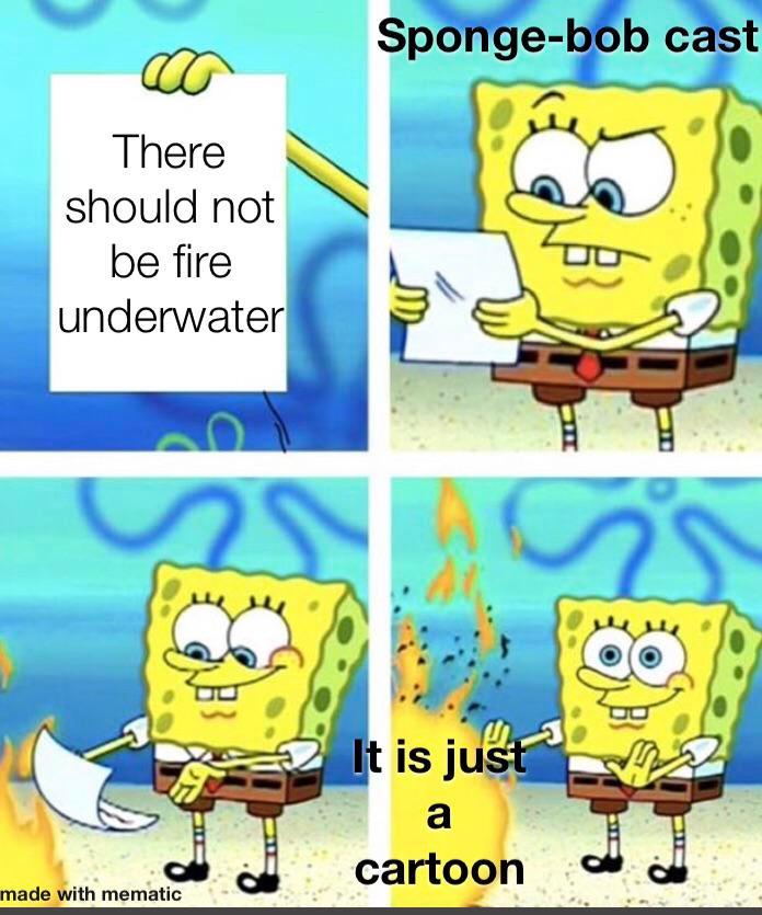 Cartoon logic (created by me) | Scrolller