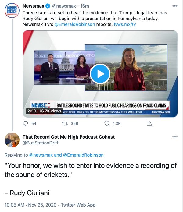 "Case Dismissed – With Prejudice!" starring Borat's Rudolph Giuliani | Scrolller